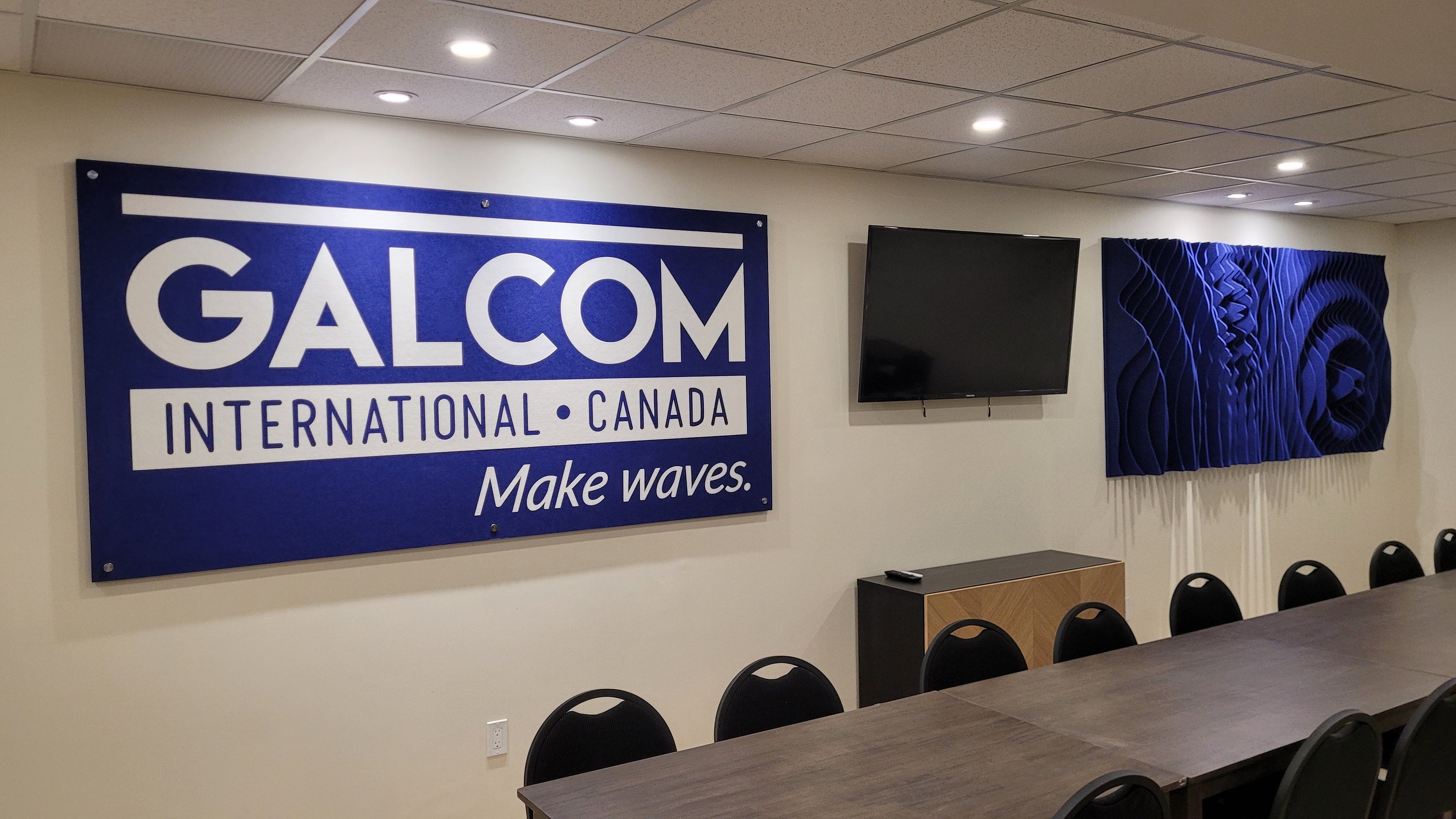 Case Study - Custom Logo Wall Panel – TheQuietRoom USA