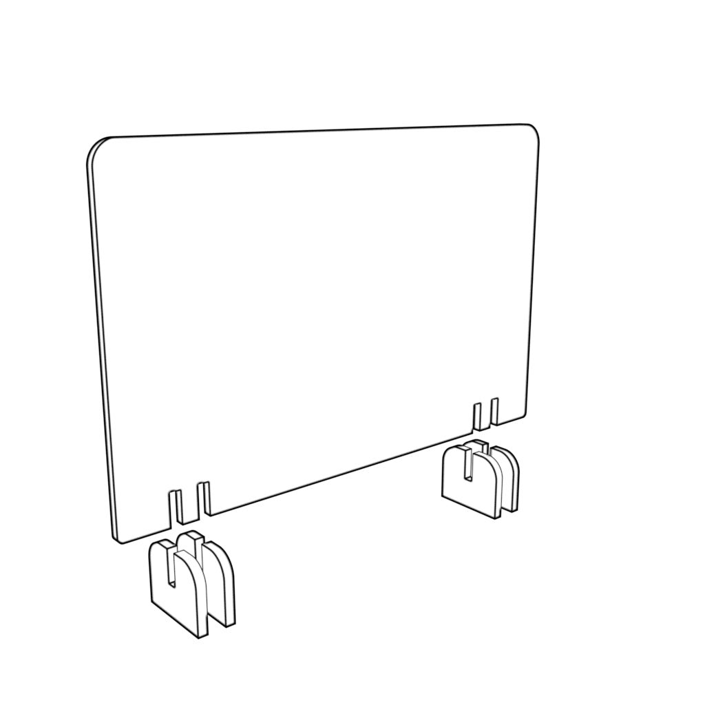 Acoustic Desk Divider Pack - Felt 23"x15" – The Quiet Room USA Inc.